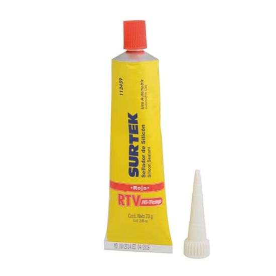 Loctite® 285956 - Silicón RTV Rojo Alta Temperatura Tubo 70 ml - cadecomx